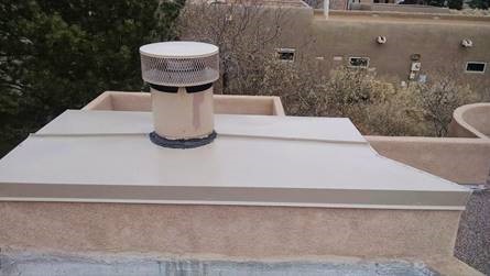 Metal Parapet Cap Tijeras | ABC Seamless of Albuquerque