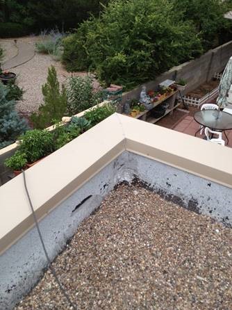 Metal Parapet Cap Edgewood | ABC Seamless of Albuquerque